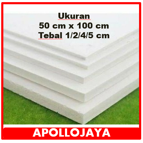 Jual Styrofoam sterofoam Gabus 50 CM x 100 CM | Shopee Indonesia