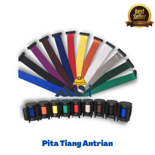 Jual Kepala Pita Tiang Antrian Stainless Kepala Pita Roll Queue Line ...