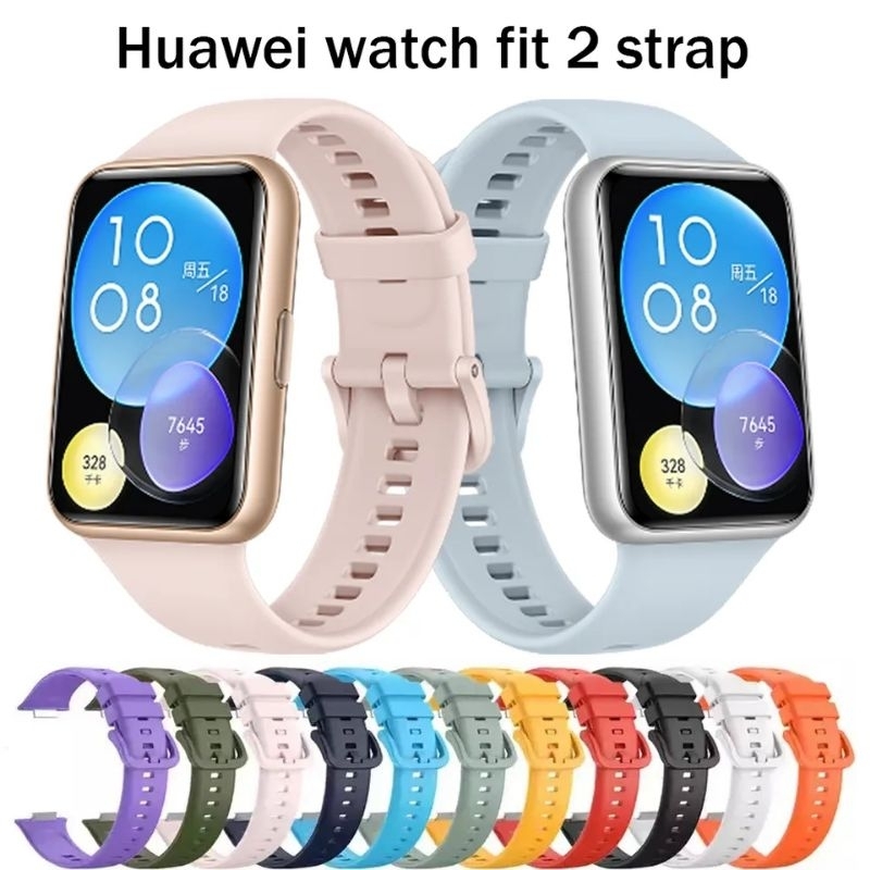 Jual Strap Silicone / Tali Jam Huawei Watch Fit 2 | Shopee Indonesia