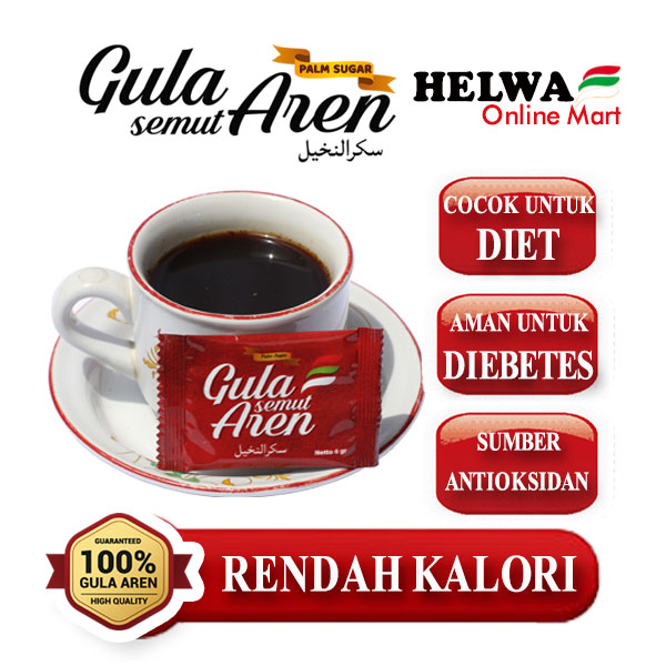 Jual Gula Aren Sachet Stick Bubuk Asli Murni 100% Organik Grade A 6 gr ...