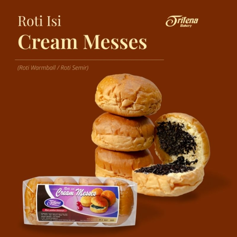 Jual Roti Cream Meses Premium, Roti Warmbol Rumah Roti Trifena | Shopee ...