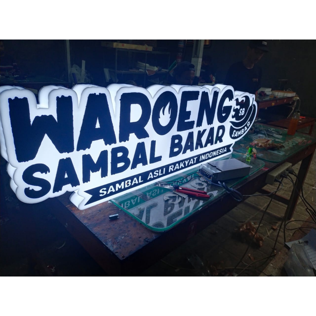 Jual Neon Box Led Akrilik Cutting Bebas Custom | Shopee Indonesia