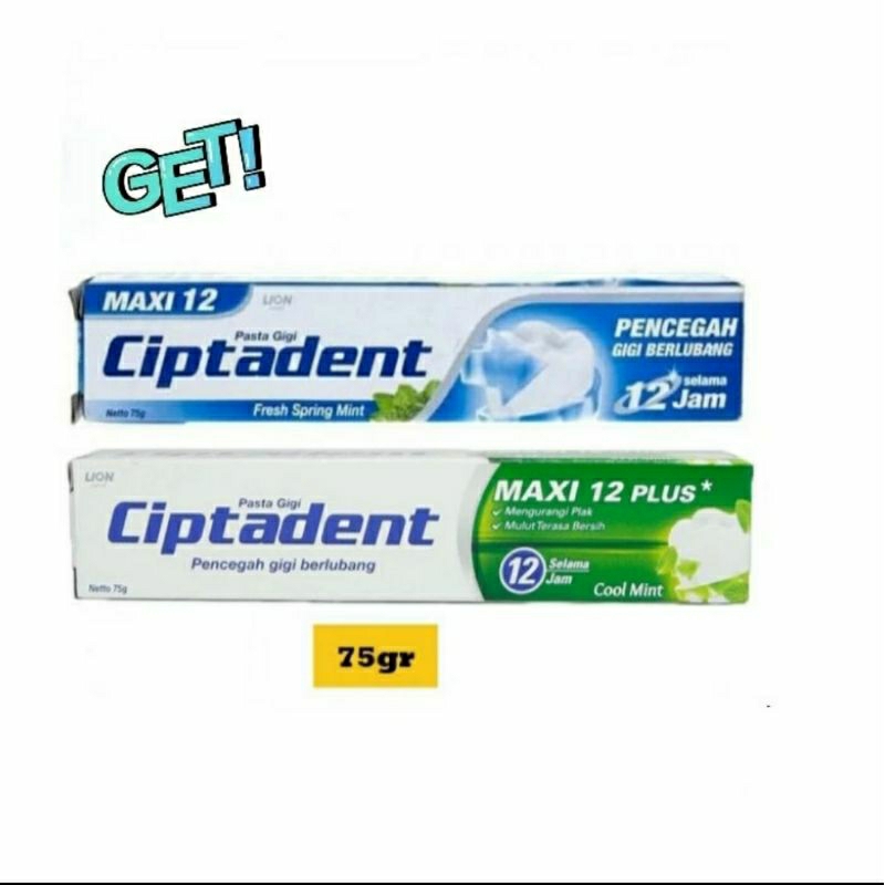 Jual pasta gigi ciptadent kemasan ekonomis | ciptaden odol | Shopee ...