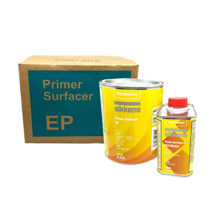 Jual Cat Dasar / Epoxy Sikkens Primer Surfacer EP, 1 liter + Hardener ...
