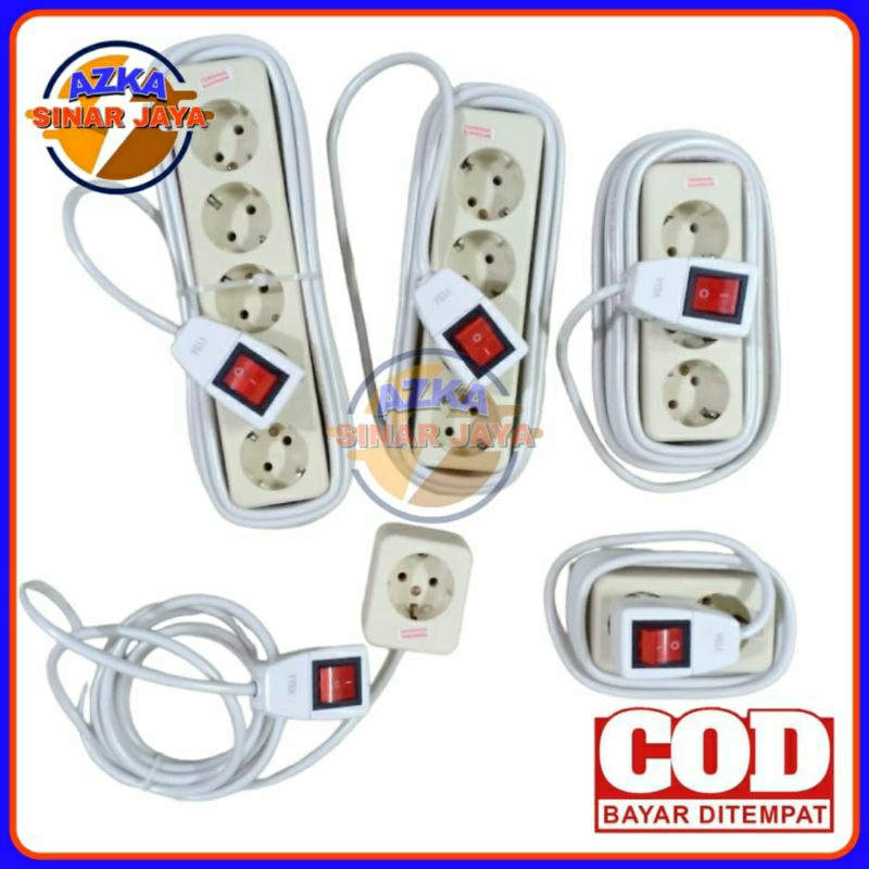 Jual Stop kontak Uticon 1,2,3,4,5,6 Lubang +Kabel 1,2,3,4,5,6,7,8,9,10+Steker ON/OF | Shopee ...