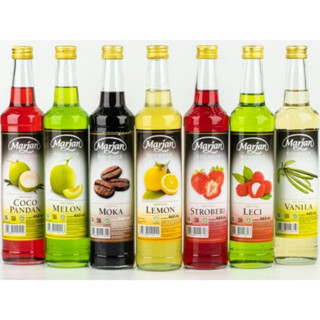 Jual Sirup Marjan 460ml Strawberry Lecy Fruit Punch Lemon Mocca Markisa ...