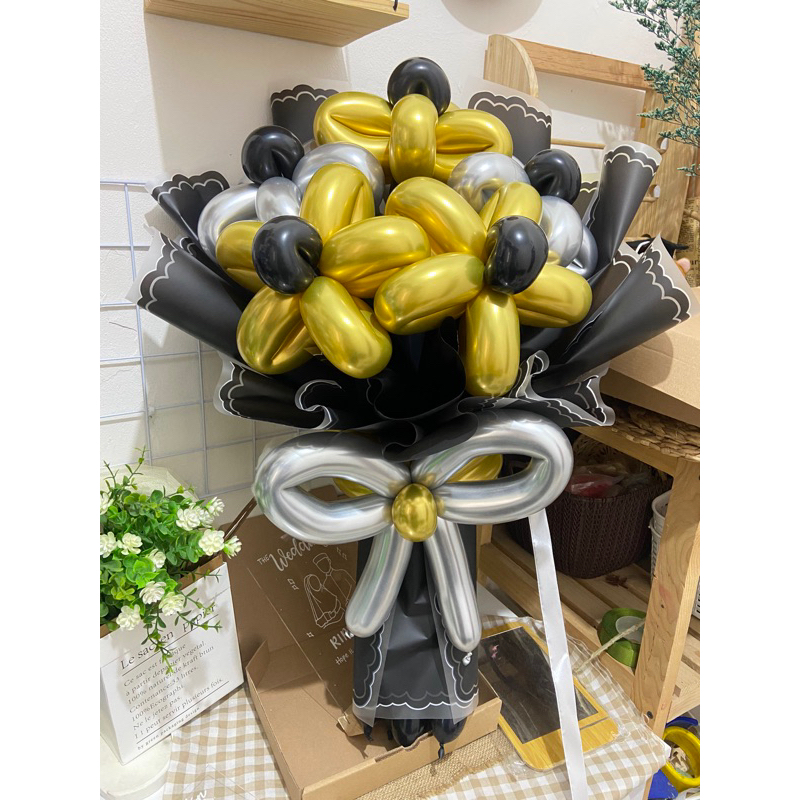 Jual buket balon flowers balon jakarta kado wisuda kalo ulang tahun ...