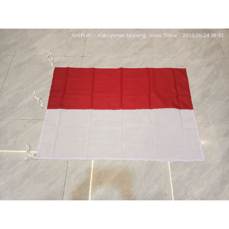 Jual Bendera Merah Putih Kelas 110 x 80 cm. merah putih kantor. merah ...