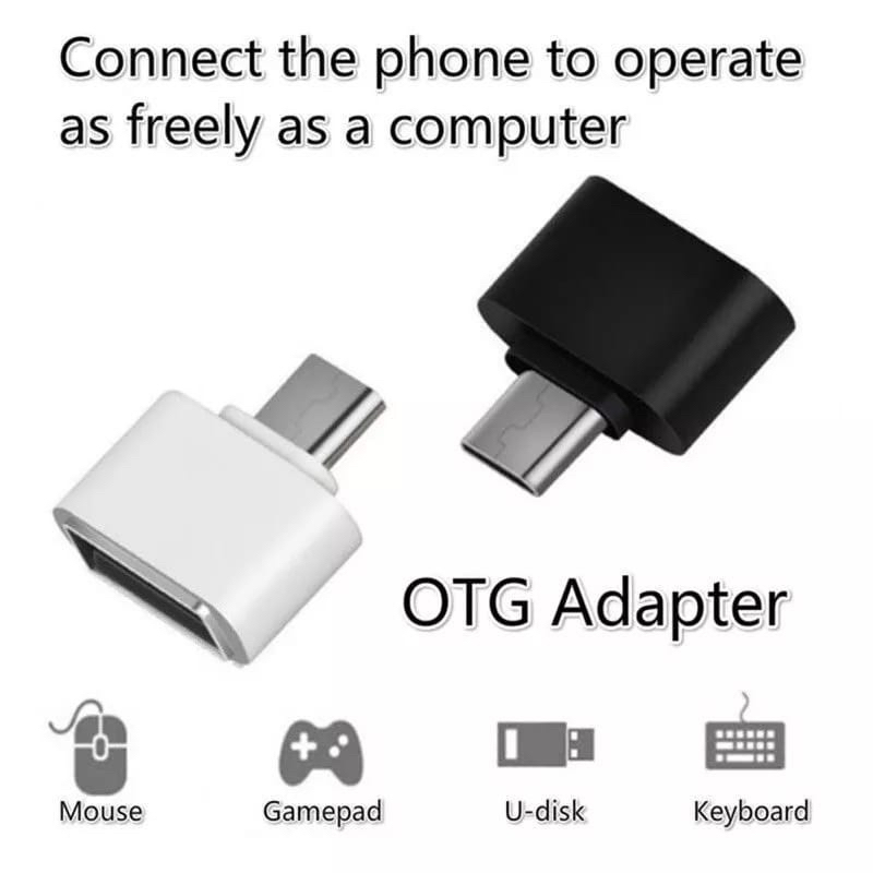 Jual OTG USB / SAMBUNGAN OTG NON KABEL MINI / OTG MICRO USB / OTG TYPE ...