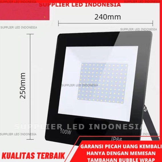 Jual LAMPU SOROT 100 WATT LED 100WATT / LAMPU TEMBAK LED 100W / LED ...