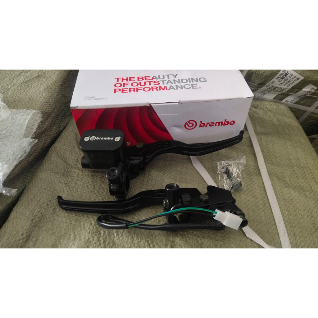 Jual master rem brembo universal model tabung kotak | Shopee Indonesia