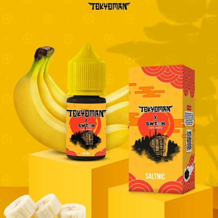 Jual Tokyoman Tokyo Banana Saltnic 30ML by SWTCH x Tokyo Man | Shopee ...