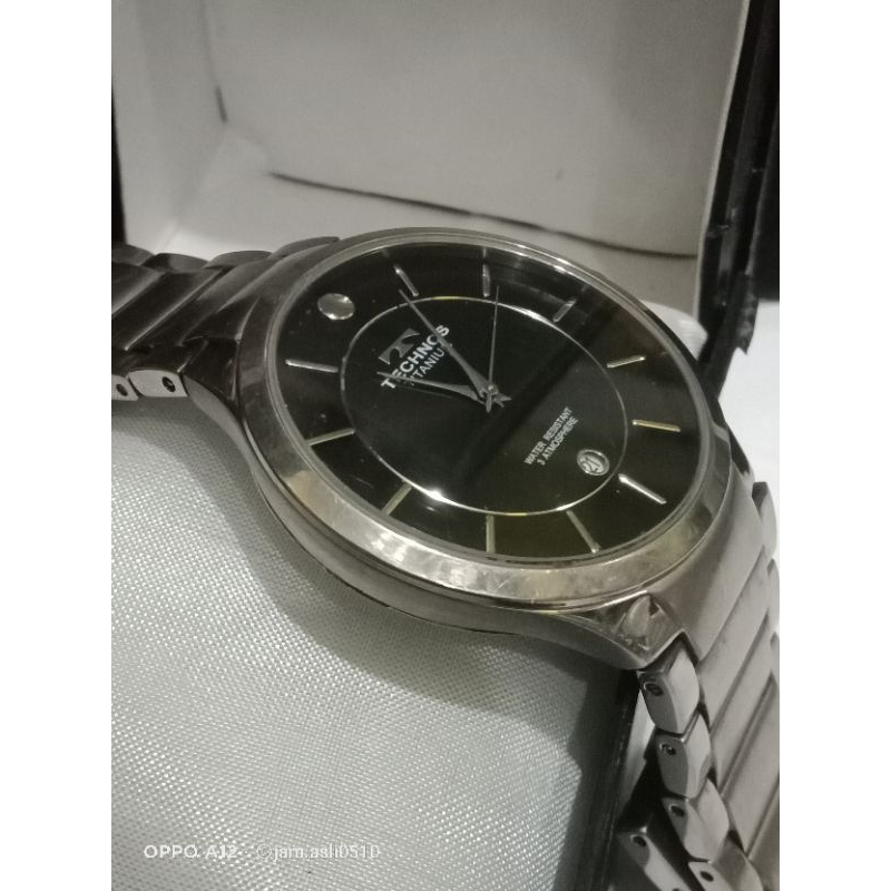 Jual ja0285 Jam tangan TECHNOS Titanium (sesuai foto,yaa) | Shopee ...