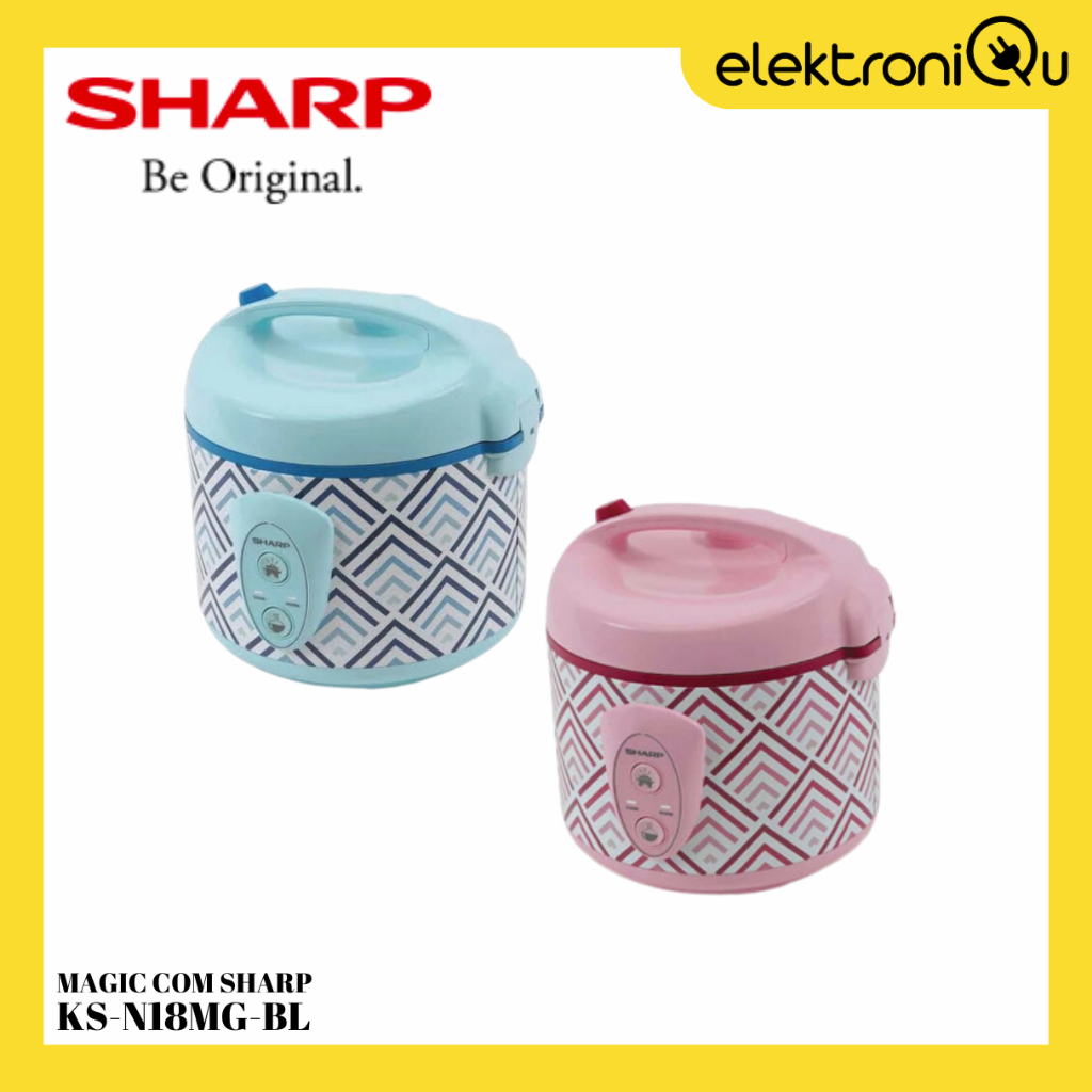 Jual MAGIC COM / RICE COOKER SHARP KS-N18MG-BL - 1.8 LITER | Shopee ...