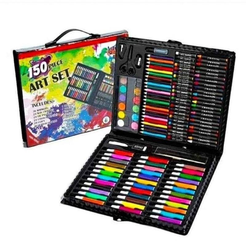 Jual CRYON SET 150 PCS MEWARNAI ALAT LUKIS UNTUK ANAK/PENSIL MEWARNAI ...