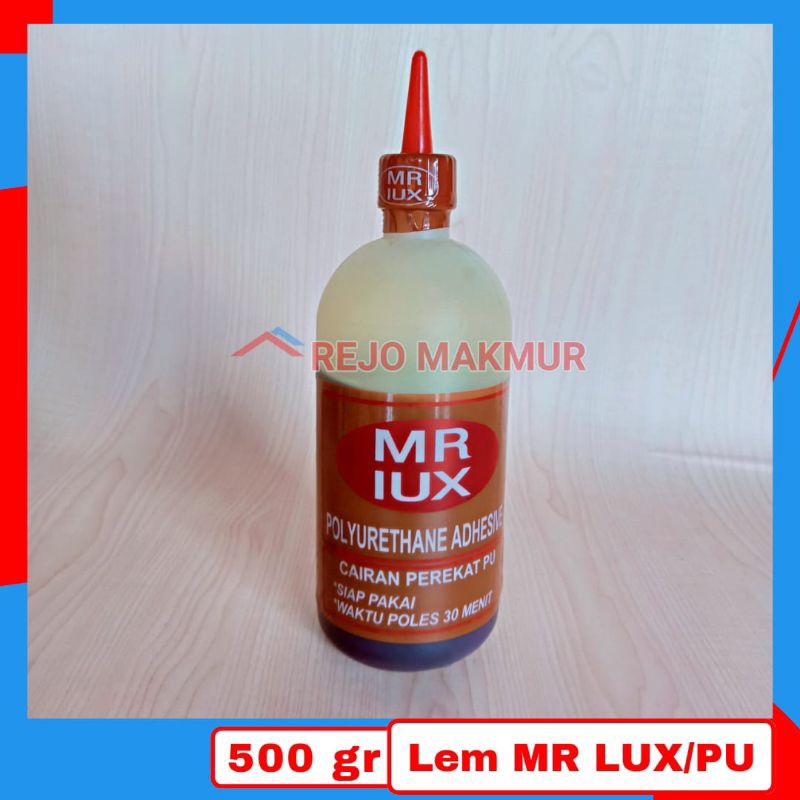 Jual Lem Kayu Epoxy PU Polyurethane MR IUX / MR LUX 500 Gram | Shopee ...