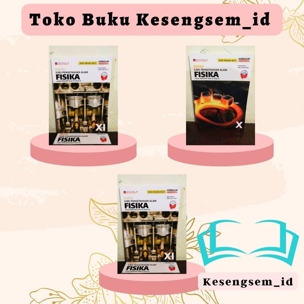 Jual Buku ESENSI IPA Fisika Kelas 10, 11, 12 SMA/MA Kurikulum Merdeka - Mediatama | Shopee Indonesia