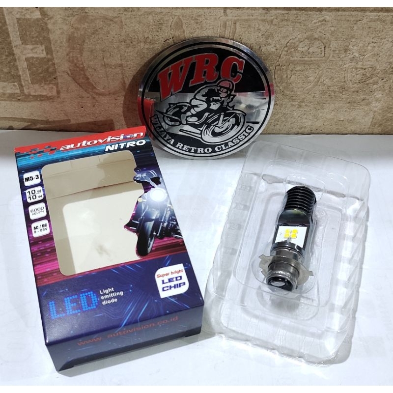 Jual Bohlam Lampu LED Autovision Nitro M5 Kaki 3 GL.Pro - Max - Megapro ...