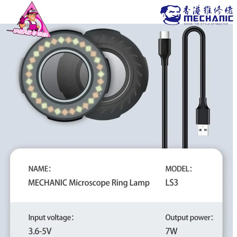 Jual LAMPU MICROSCOPE MECHANIC LS3 MULTI-LEVEL KECERAHAN ORIGINAL ...
