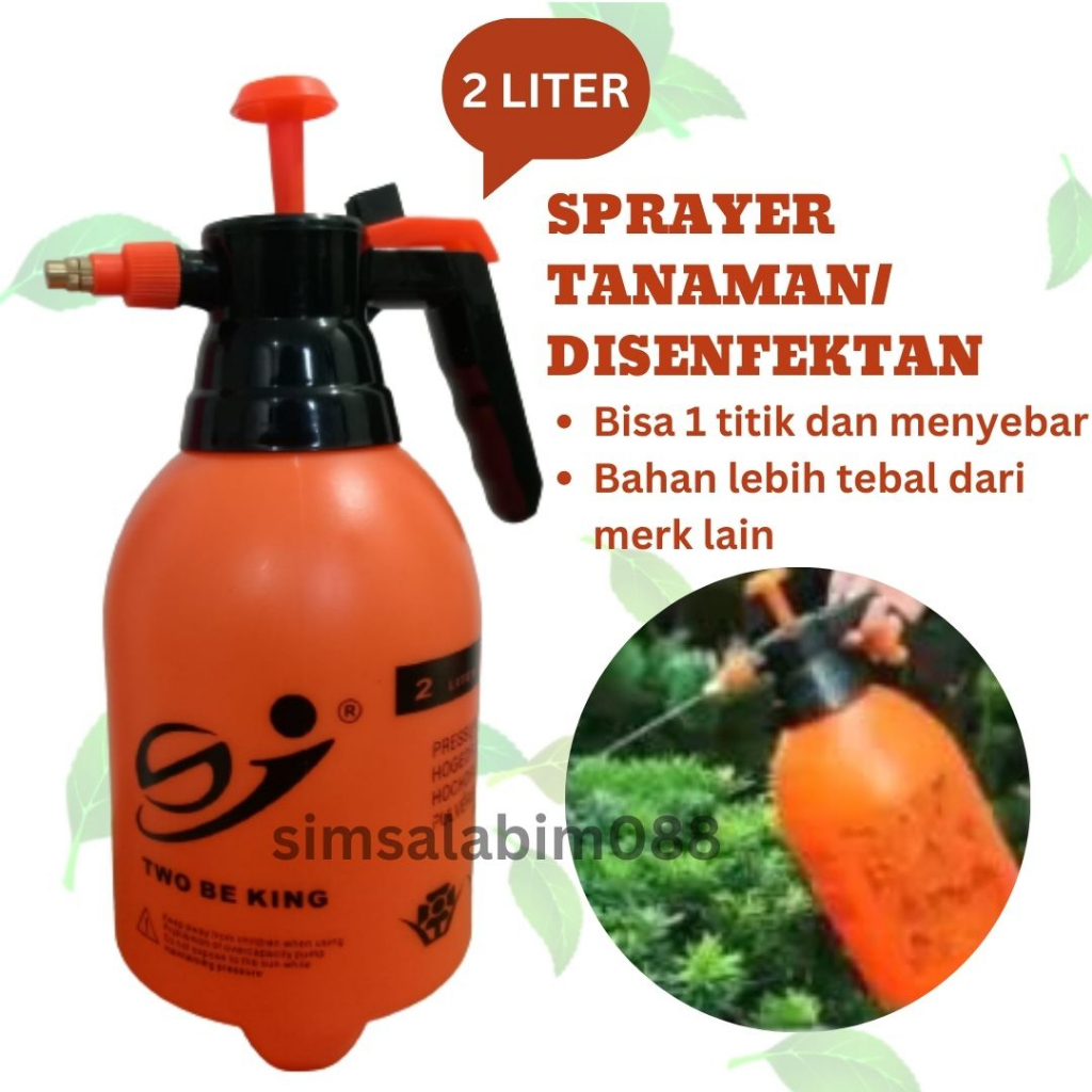 Jual Alat Semprotan 2 liter Semprotan Disinfektan Hand Sprayer Tanaman ...