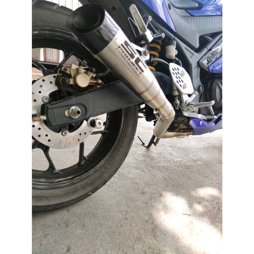 Jual Knalpot Racing Sc Project S1 All New Yamaha YZF R15M R15 Vva V4 V3 ...