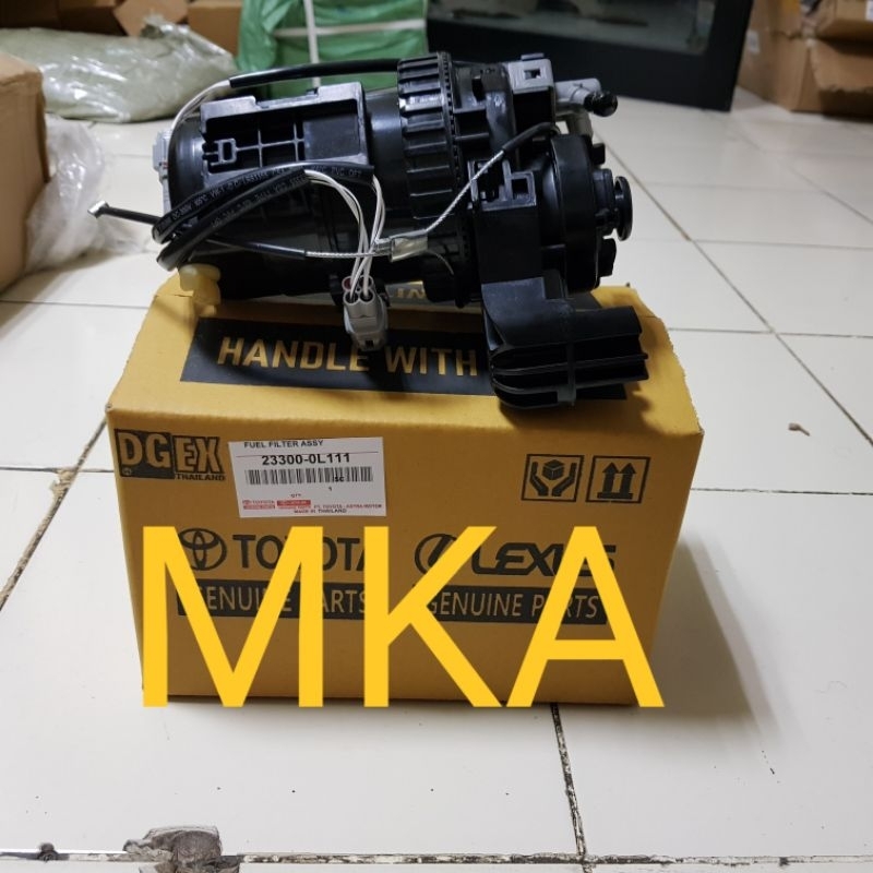 Jual FUEL FILTER ASSY HILUX REVO VRZ FORTUNER INNOVA REBORN P/N 23300 ...
