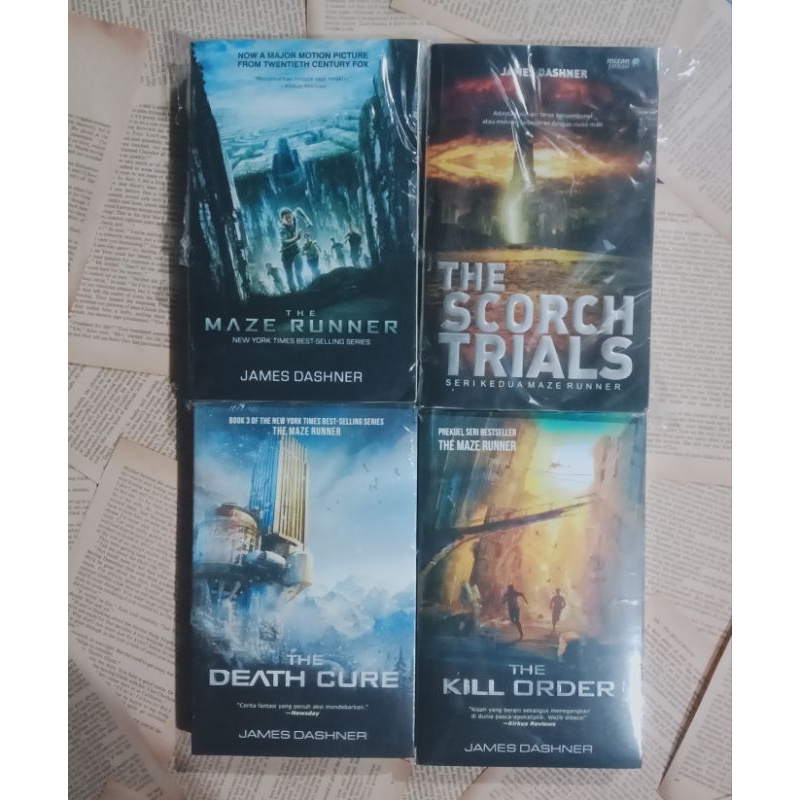 Jual Novel The Maze Runner Series | Shopee Indonesia