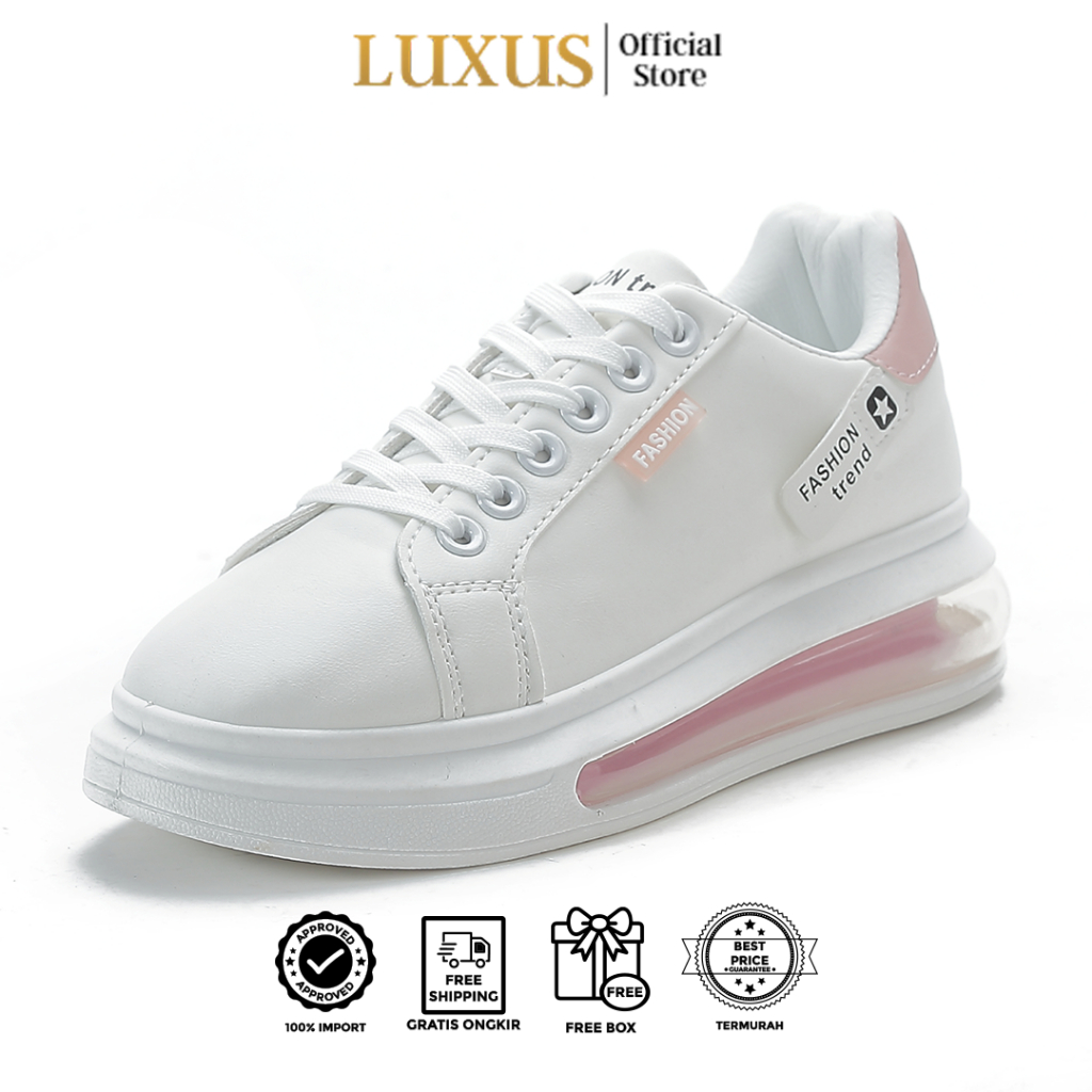 Jual Luxus Jasline Original Sepatu Sneakers Import Korea - Lxa05 | Shopee Indonesia
