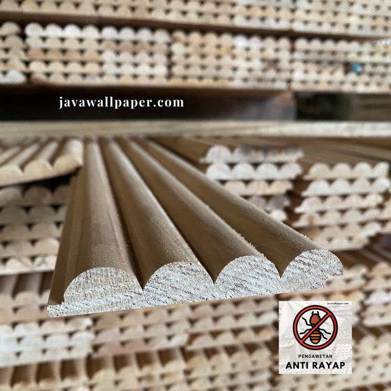 Jual JAVA MOULDING PANEL DOWEL PADO Wallpanel Dowel Dinding Lis Kayu ...