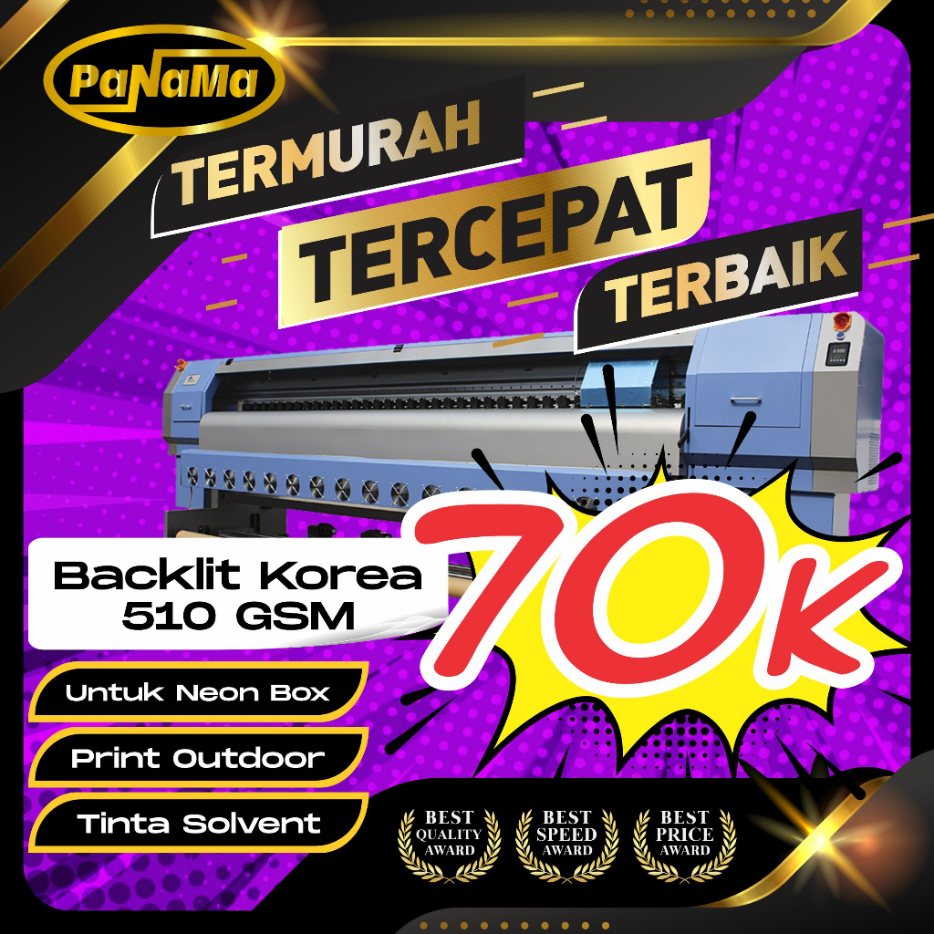 Jual Digital Printing Backlit Korea 510gsm - Print Flexi Backlite, Neon ...