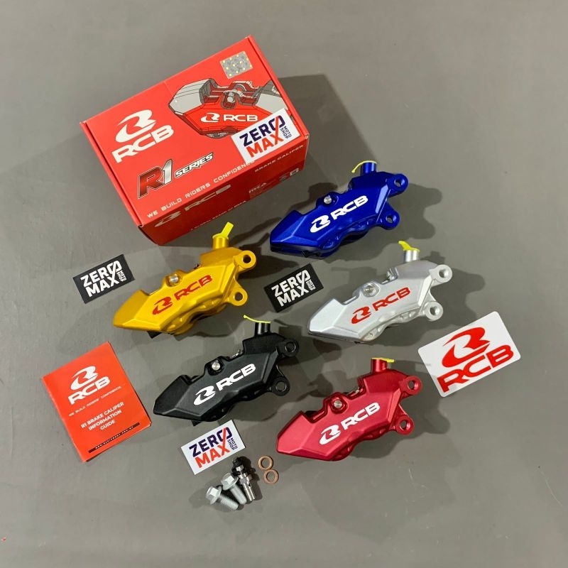 Jual Kaliper Rem Depan 4 Piston Kanan RCB Racing Boy Original R1 Series Universal | Shopee Indonesia
