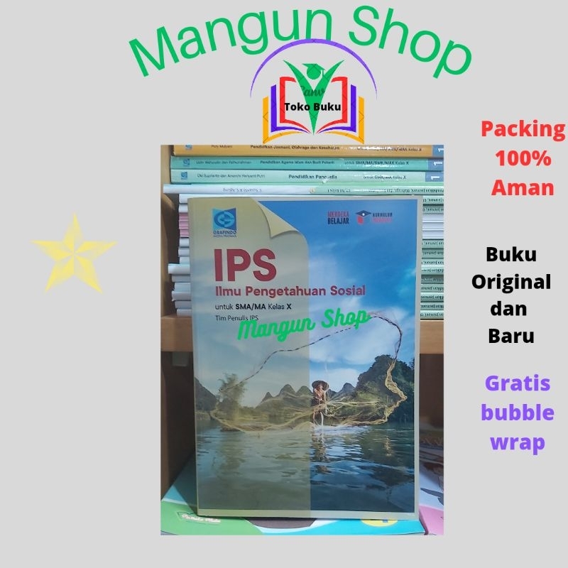 Jual Buku IPS Ilmu Pengetahuan Sosial Kelas 10 SMA Kurikulum Merdeka Grafindo | Shopee Indonesia