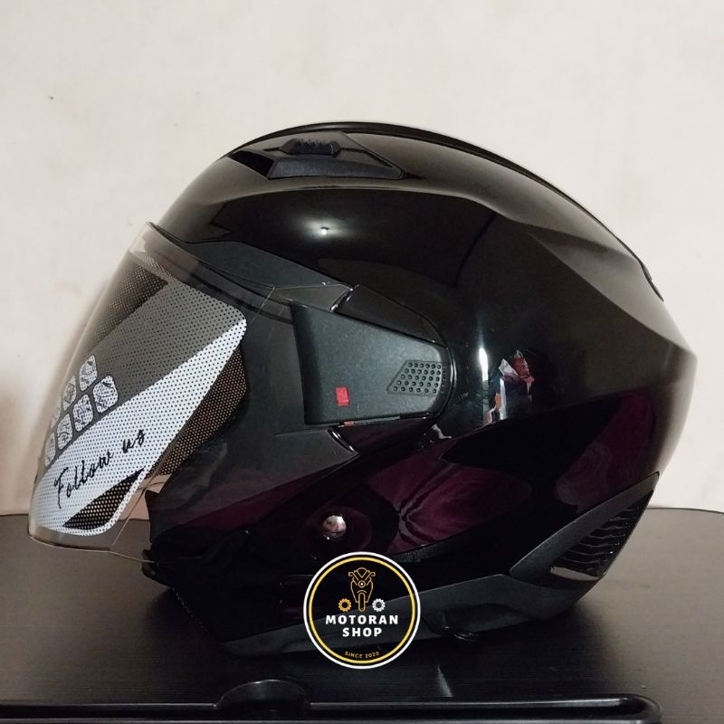 Jual Helm Zeus 611 Half Face (Original) | Shopee Indonesia