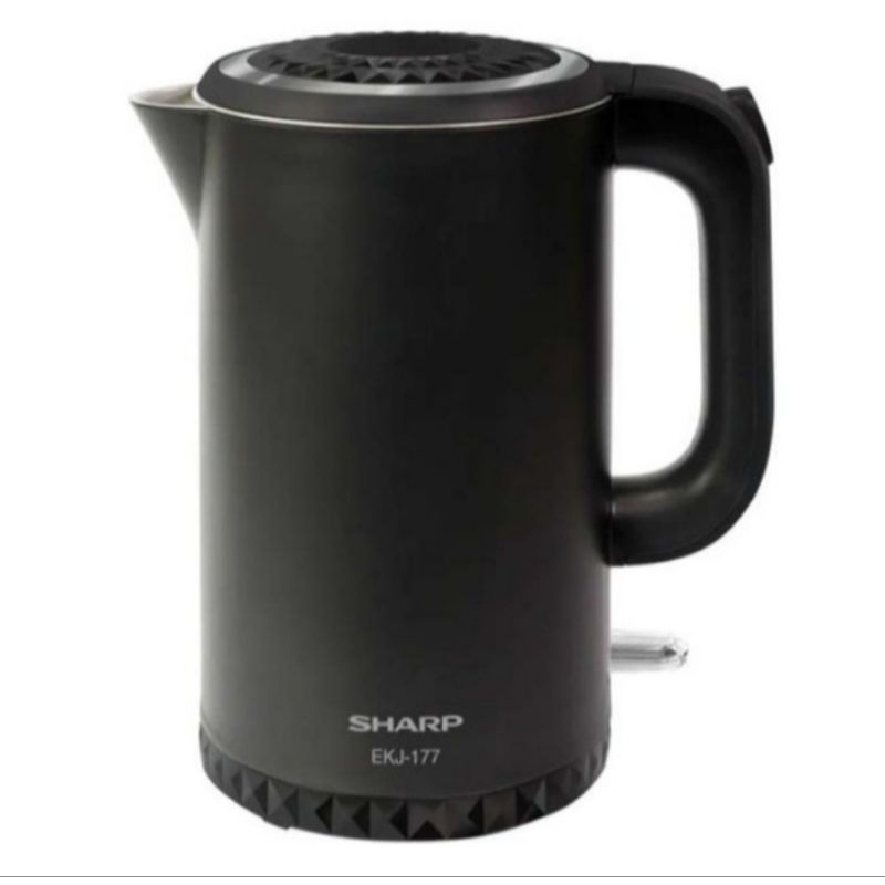 Jual Kettle Listrik SHARP EKJ-177BK Hitam 800 watt | Shopee Indonesia