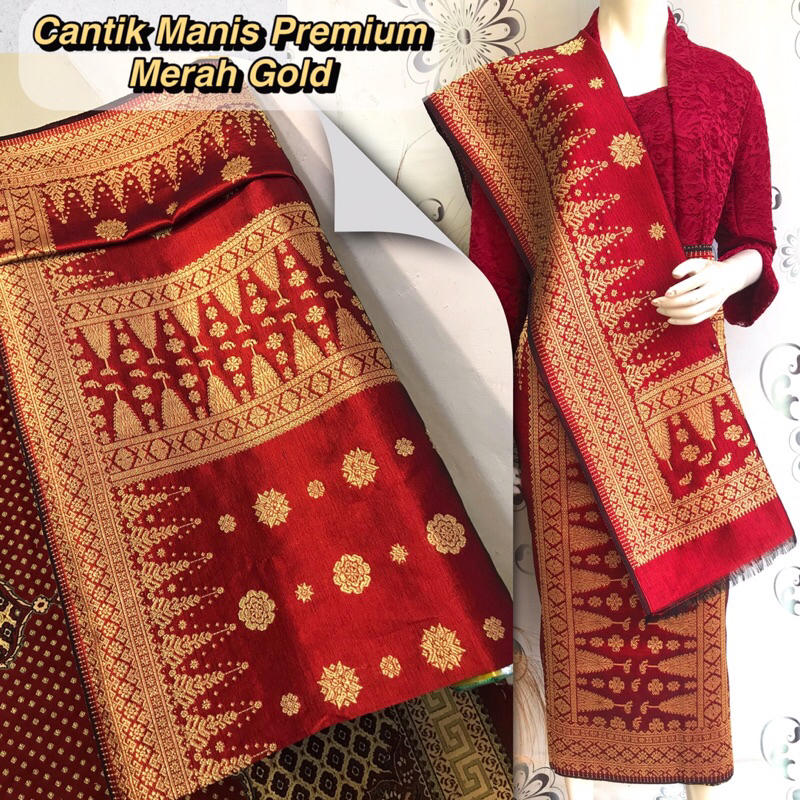 Jual Songket Cantik Manis Premium-Asli Tenun Tangan Palembang | Shopee Indonesia
