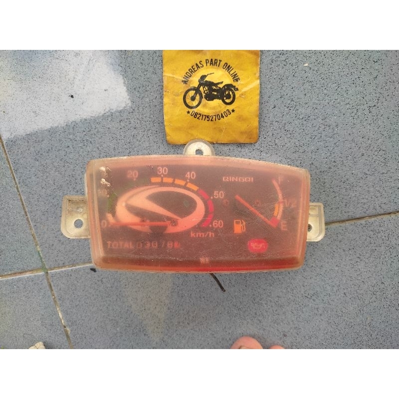 Jual speedometer spidometer spido qingqi 50 baby matic original bekas ...