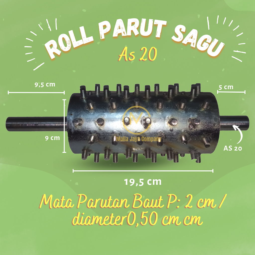 Jual Rol parut sagu mata parutan baut | Shopee Indonesia