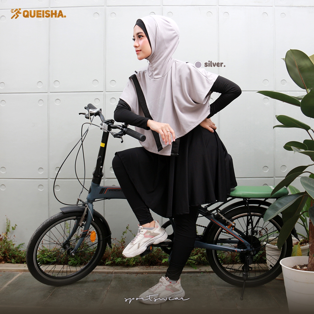 Jual Zaneva - Queisha hoodie hijab sporty by Zaneva || Terbaru Kekinian ...