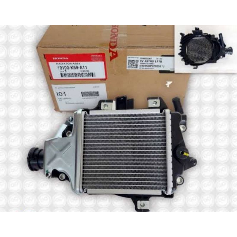 Jual Radiator Vario 150 old Original AHM 19100K59A11 | Shopee Indonesia