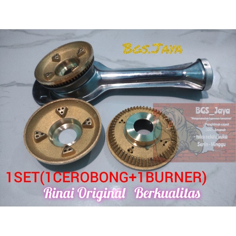 Jual Cerobong/Tungku Rinnai 1 set Kompor Gas Rinnai RI 511 C/ RI 511 E | Shopee Indonesia