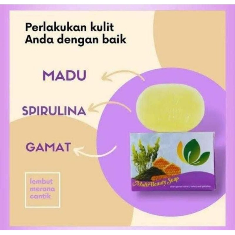 Jual Sabun Luka Diabetes dan Alergi Multibeauty Soap Original 100% (1/2 ...