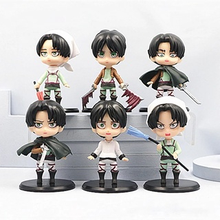 Jual action figure koleksi attack on titan AOT 011 Levi Ackerman maid ...