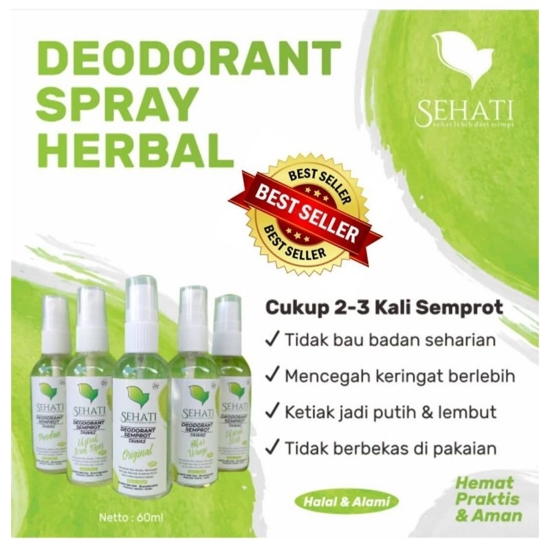 Jual DEODORANT SPRAY TAWAS (60ML) | Shopee Indonesia