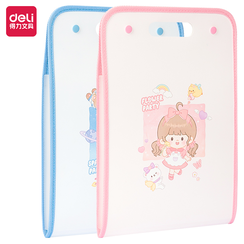 Jual Deli Map Harmonika / Expanding File A4 7 Pembagi Desain Kartun PM313 | Shopee Indonesia