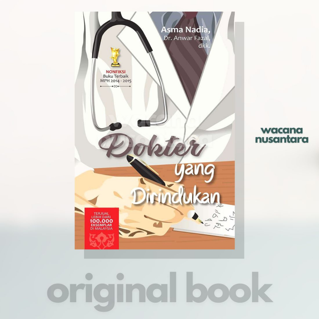 Jual Buku Novel Dokter Yang Dirindukan - Asma Nadia , Dr. Anwar Fazal, dkk - ORIGINAL | Shopee ...