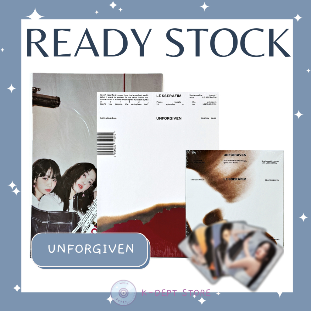 Jual WEVERSE LE SSERAFIM UNFORGIVEN PHOTOBOOK COMPACT WEVERSE 1st ALBUM ...