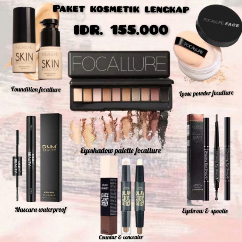 Jual PAKET KOSMETIK MURAH/PAKET KOSMETIK LENGKAP/PAKET KOSMETIK UNTUK ...