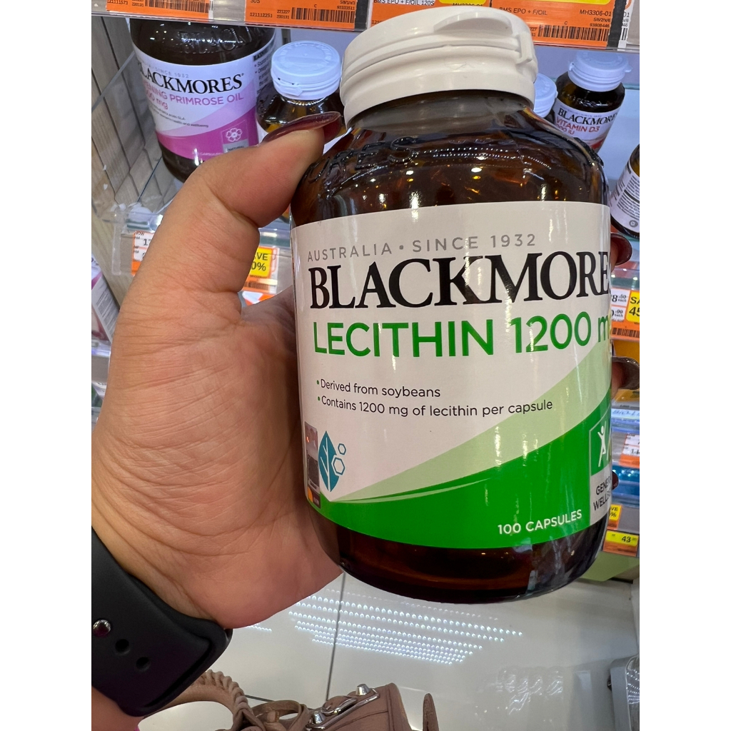 Jual Jastip Malaysia Blackmores Lecithin 1200 100 Caps Produk Import ...