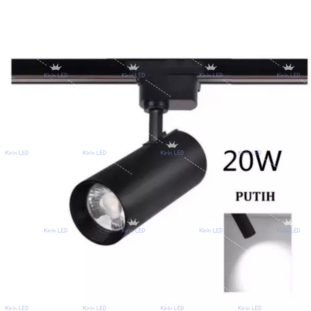 Jual LAMPU RELL TRACK LED SOROT LAMPU SOROT TRACKLIGHT REL SPOTLIGHT ...
