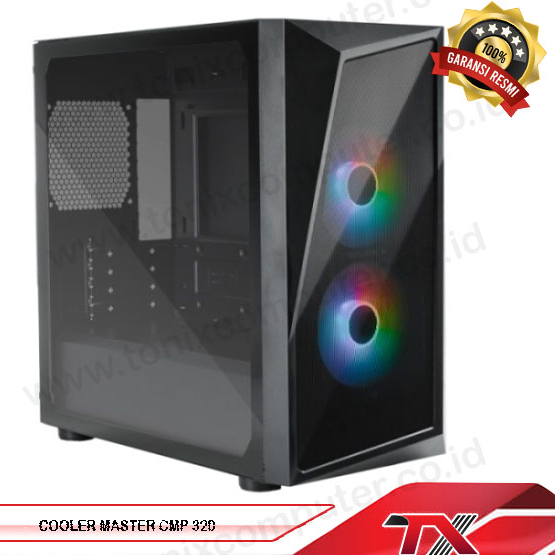 Jual COOLER MASTER CMP 320 | CMP320 | Casing PC Gaming Micro ATX ...